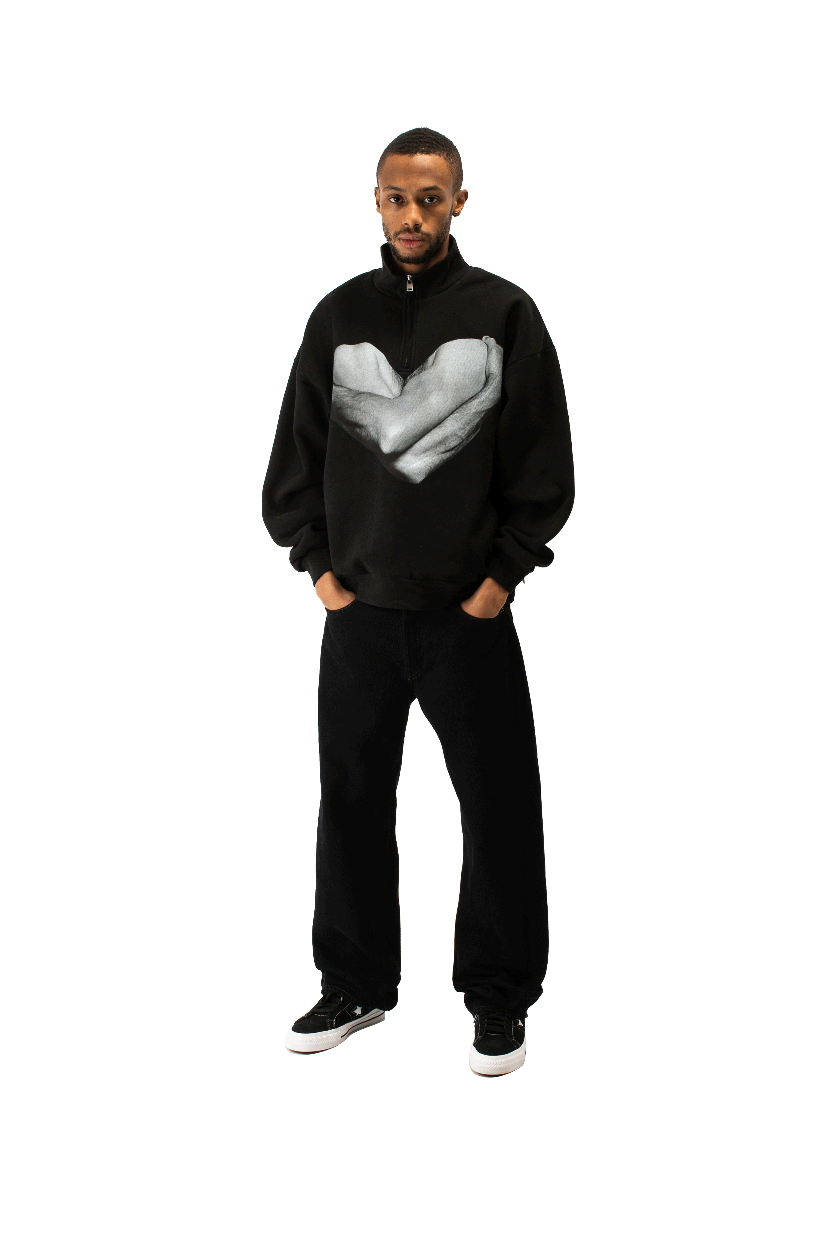 Vincent Quarter Zip One Block Down