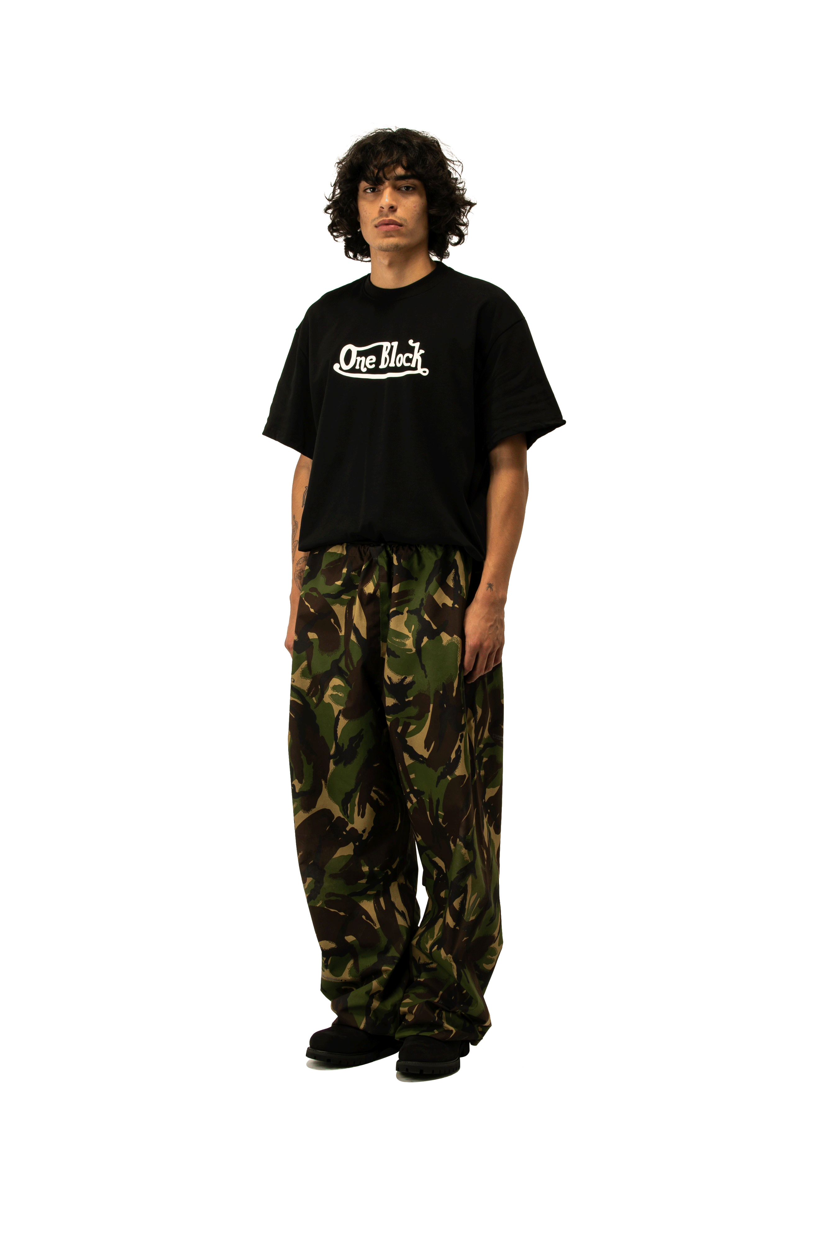 One Block Down Pantaloni DPM Woodland Camo Pants